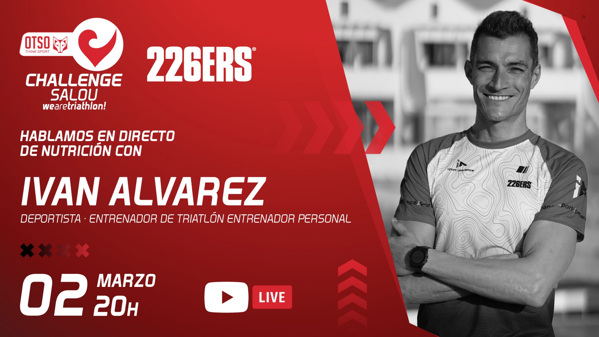 Charla de Nutrición con IVAN ALVAREZ - Challenge Salou